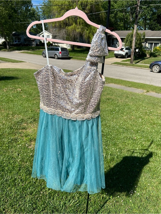 Deb | Dresses | Vintage Deadstock Deb Girls Teal Tulle Dress With ...